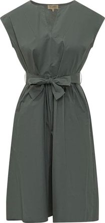 Woolrich Femme, Robes, Vert, Taille: 42 FR Robe sans manches &agrave; col en V