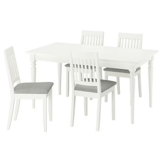 IKEA ROSENTORP / N&Auml;SINGE Tisch und 4 St&uuml;hle
