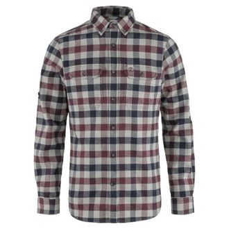 Fj&auml;llr&auml;ven FJALLRAVEN F81353-356-021 Skog Shirt M Dark Garnet-Fog L