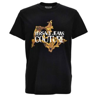 Versace Jeans Couture T-Shirts und Polos - - Tops - Herren - Schwarzk - S