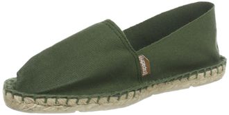 Espadrij LOriginale Classic Olive dunkelgrün grün Damen Espadrilles Sommerschuhe Leinen (40)