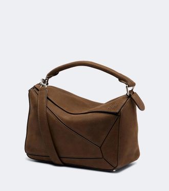 Loewe Henkeltasche Puzzle Small aus Leder