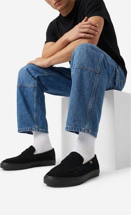 DC Sneakers aus Stoff EO-LEA-ZL-D107 Schwarz