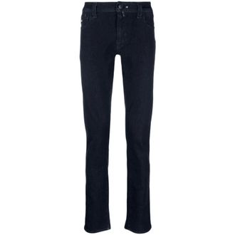 Sartoria Tramarossa Blaue Straight Stretch Jeans - - Jeans - Herren - Blau - W33