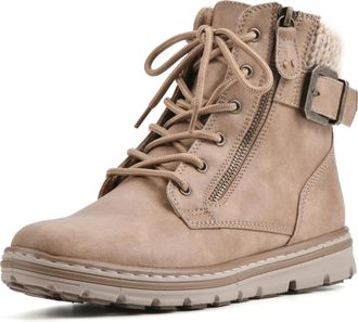 White Mountain Damen Kelsie Wanderstiefel, Natur/Stoff, 41.5 EU