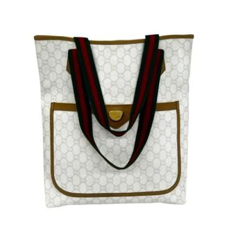 Gucci Sac Cabas Vintage Pre-owned - Femme - Pre-owned - Blanc - Taille: ONE Size