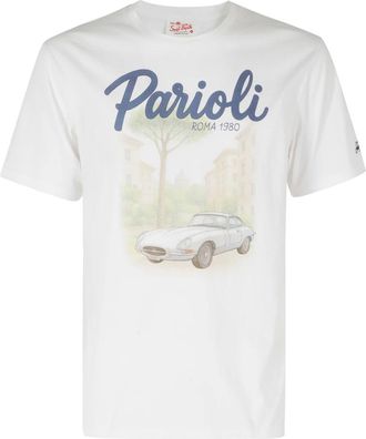 MC2 Saint Barth Homme, Tops, Blanc, Taille: M Denver T-shirt