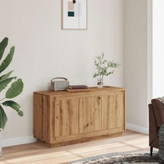 vidaXL Buffet ch&ecirc;ne artisanal 102x35x55 cm bois ding&eacute;nierie Vidaxl