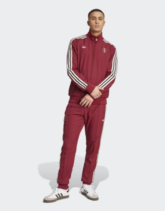 adidas Originals Ajax Amsterdam Anniversary - Pantalon de survêtement - Bordeaux équipe-Rouge