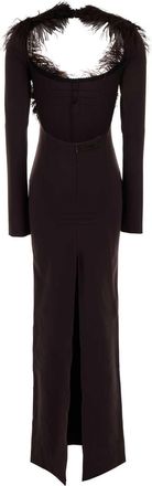 The Attico Darkbrown Abiti Dress