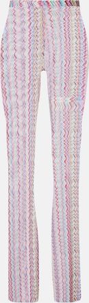 Missoni Schmale High-Rise-Hose