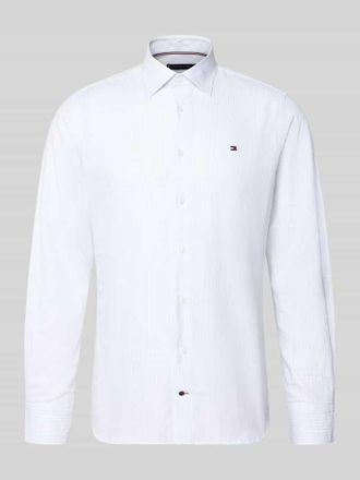 Tommy Hilfiger Regular Fit Businesshemd aus reiner Baumwolle