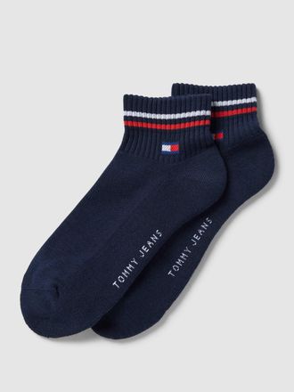 Tommy Hilfiger Sneaker-Socken mit Label-Print im 2er-Pack