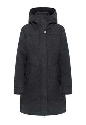 Ragwear JANNISA COAT Femme Manteaux gris fonc&eacute; M 100% Polyester