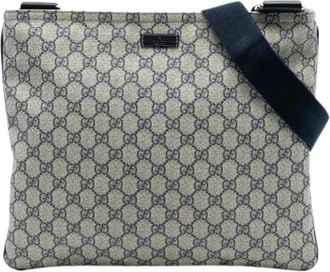 Gucci unisex, Pre-owned, Beige, Taille: ONE Size Sac bandouli&egrave;re en toile Pre-owned