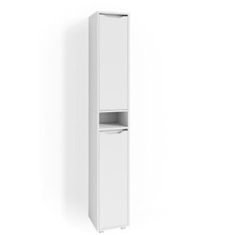 Vicco Badschrank Ruben, Wei&szlig;, 30 x 192.5 cm, Vicco
