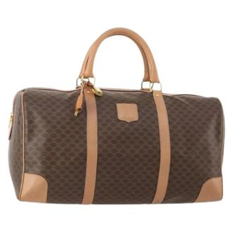 Celine Sac Boston Vintage Pre-owned - Femme - Pre-owned - Brun - Taille: ONE Size