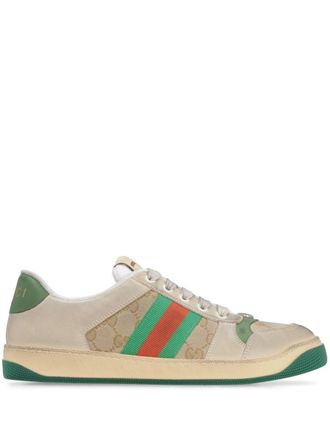 Gucci Sneakers mit Monogramm - Nude