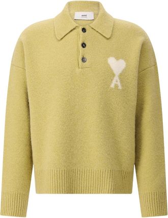 Ami Pullover aus Woll-Mix