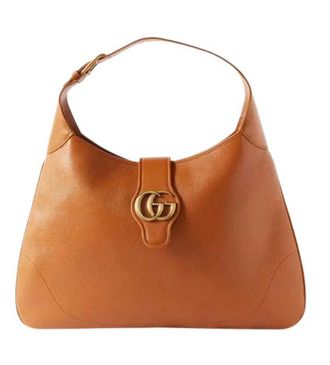 Gucci Camel Aphrodite Shoulder Bag