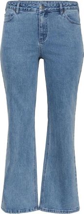 Kaffe Curve Femme, Jeans, Bleu, Taille: 56 FR KCflora Flared Long Jeans
