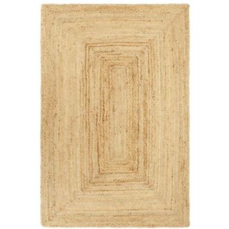 vidaXL Teppich Handgefertigt Jute 200x300 cm - Vidaxl