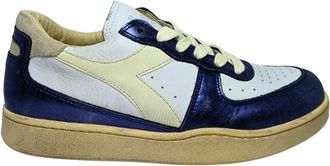 Diadora Homme, Chaussures, Multicolore, Taille: 42 EU Leather Baskets