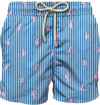 MC2 Saint Barth Homme, Maillots de bain, Multicolore, Taille: XL Lighting Micro Swim Shorts