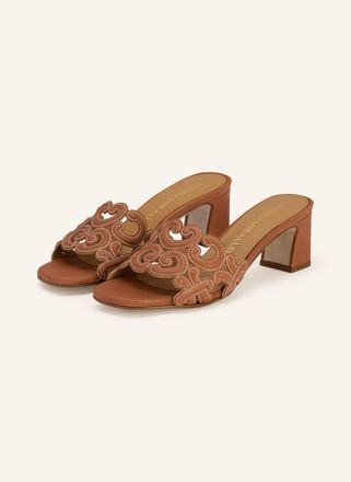 Pedro Miralles Mules Atenea Mit Cut-Outs braun