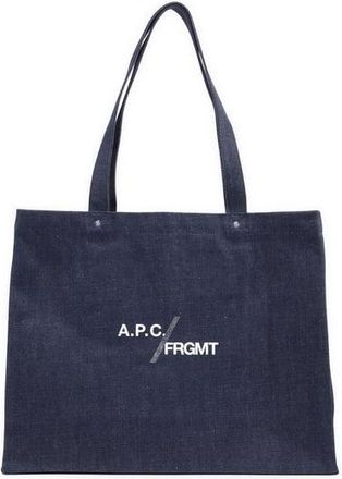 A.P.C. Sac shooping Je Sors Ce Soir en coton