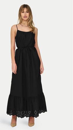 Only Sommerkleid Lou 15313166 Schwarz Regular Fit