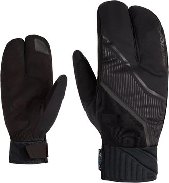 Ziener Herren UZOMIOS Langlauf/Nordic/Crosscountry-Handschuhe | extra warm, Wolle, Lobster, Black, 8,5