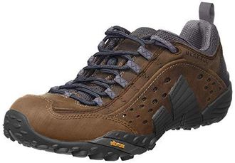 Merrell Baskets Tendance Intercept pour Homme, Terre fonc&eacute;, 14