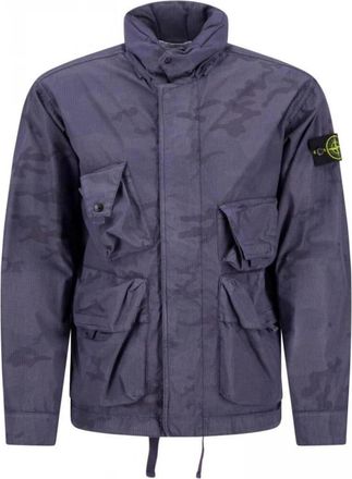 Stone Island Homme, Vestes, Bleu, Taille: M Field Jacket