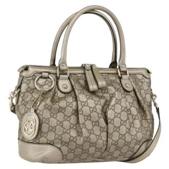 Gucci Pre-owned Vintage Handbag - - Pre-owned - Damen - Beige - ONE SIZE
