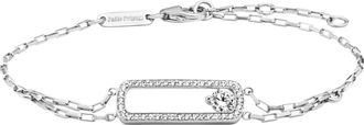 Julie Julsen Armband 925 Silber rhodiniert Zirkonia wei&szlig;