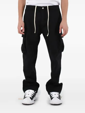 Purple Cargo-Jeans aus Baumwolle - Schwarz