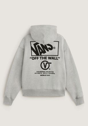 Vans Kapuzensweatshirt STACKED HI PULLOVER sportlicher Stil, mit Rundhalsausschnitt, aus Baumwolle und Polyester