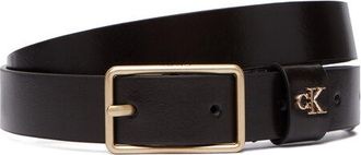 Calvin Klein G&uuml;rtel Square Buckle Ck Loop 25Mm LV04F7050G Braun
