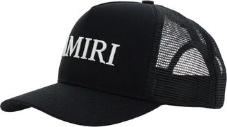 Amiri Homme, Accessoires, Noir, Taille: ONE Size Casquette Trucker Logo Core Noire