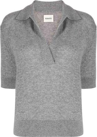 Khaite Poloshirt - Grau
