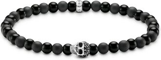 Thomas Sabo Thomas Sabo Talisman-Armband Skull Recyceltes 925 Silber, geschw. 19,00 cm A2185-705-11-L19