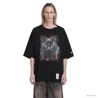 Miharayasuhiro Cat Printed Tee