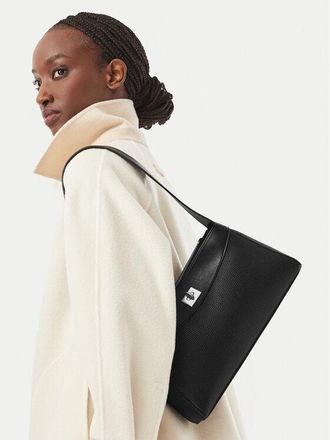 Calvin Klein Handtasche Mix Media Shoulder Bag LV04F3886G Schwarz