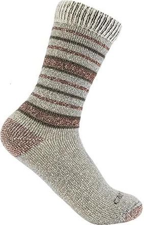 Carhartt Work in Progress Chaussettes de bottes épaisses en laine mélangée pour femme, mousse, taille M