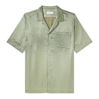 Dries Van Noten Homme, Chemises, Vert, Taille: L Carltone Shirt