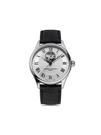 Frederique Constant montre Classics Heart Beat Automatic 40 mm - Argent