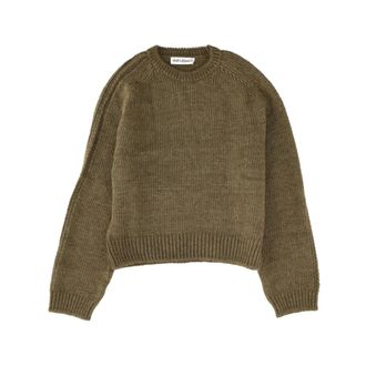 Our Legacy Pull Col Rond Authentique - Homme - Pulls - Vert - Taille: L