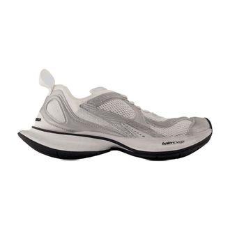 Balenciaga Womens Circuit Sneaker White Plastic