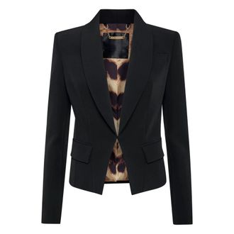 Philipp Plein Fitted Blazer - - Jackets - Damen - Schwarzk - XS